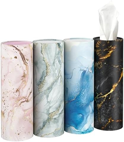 Amazon.com: Outus 12 Pcs Car Tissues Boxes Marble Print Car Tissues ...