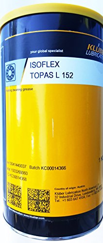 Amazon.com: Kluber Isoflex Topas L152 Rolling Bearing Grease 1 kg Can ...
