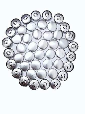 HPGM 700+ Button Shells for Fabric Button Making Compatible for 30 ...