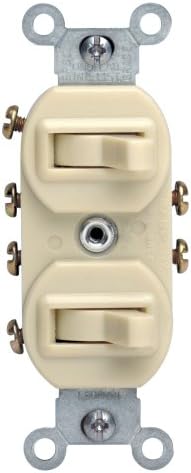 Leviton 5623-2W 20 Amp, 120/277 Volt, Decora Plus Rocker 3-Way AC Quiet ...