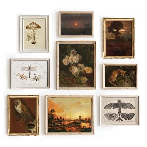 Amazon.com: Set 9 Dark Academia Wall Decor Posters For Room Aesthetic ...