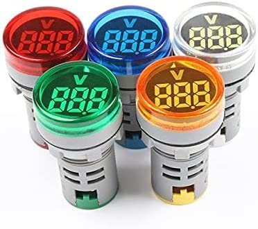 AC 60-500V Digital AC Voltmeter Voltage Meter Gauge Digital Display ...