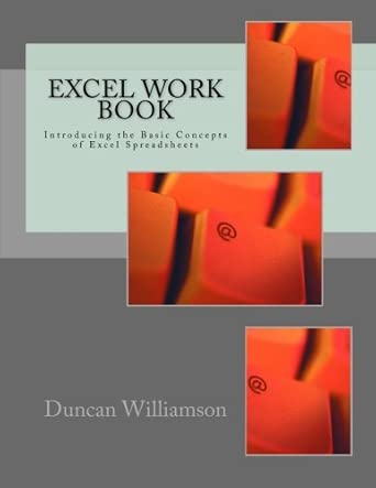 Amazon.com: Excel Work Book: Introducing the Basic Concepts of Excel ...