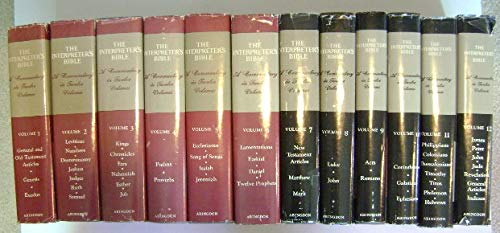 The Interpreter's Bible - A Commentary in Twelve Volumes (Complete Set ...