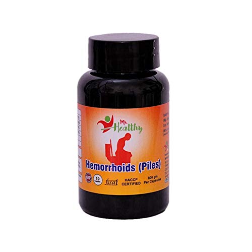 Mr Healthy Hemorrhoids Piles Capsules For Piles Bleeding Or Non ...