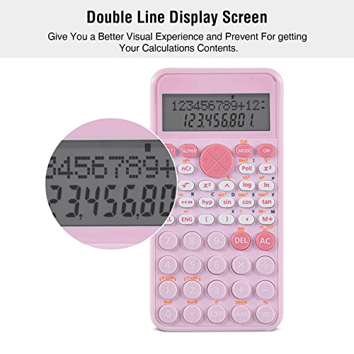 EooCoo Scientific Calculator,Two-Line Display,Cute Desk Accessories ...