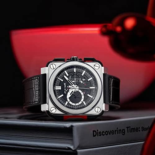 Amazon.com: FEICE Men’s Automatic Watch Mechanical Calendar Mens ...