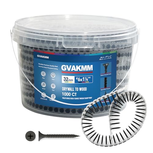 5 Best Drywall Fasteners | Phosphate or Black Oxide Fasteners