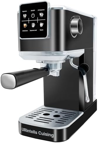 Amazon.com: LERTIN Espresso Machine 20 Bar, Professional Espresso Maker ...