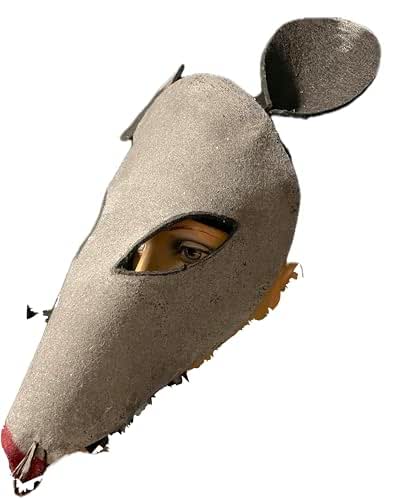 Amazon.com: Creepy Cute Opossum Possum Rat Mouse Mask - Adult Halloween ...