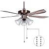 Amazon.com: Awpeye Metal Fan pull chain extension, ceiling fan chain ...