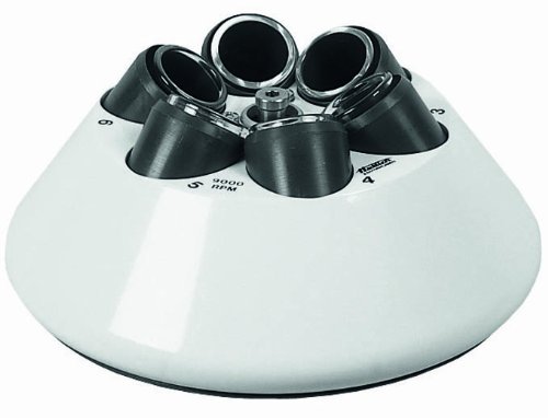 Hettich 1016 6 Place Angle Rotor, 6000 rpm, 50mL Tube Capacity, 4025 ...