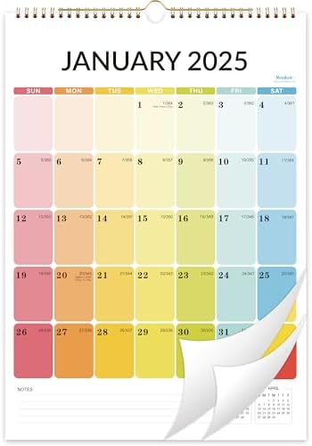 Amazon.com: 2025 Calendar - 2025 Wall Calendar from January 2025 to ...