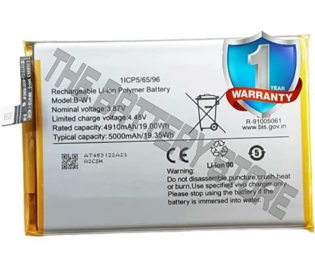 THE BATTERY STORE® Original B-W1 Battery for Vivo Y02s, Y02, V2203 ...