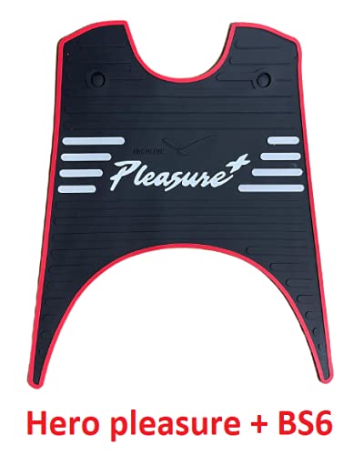 M Mod Con Anti Skid Scooty Two Wheeler Floor/Foot Mat for Hero Pleasure ...