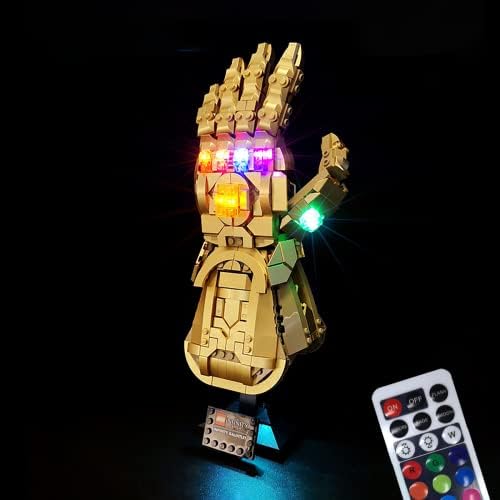 Amazon.com: YEABRICKS LED Light Kit for Lego - Marvel Infinity Gauntlet ...
