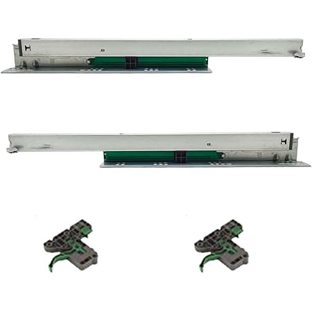 Volo Steel Quadro Tandem Runner Bottom Undermount Channel Slide Silent ...