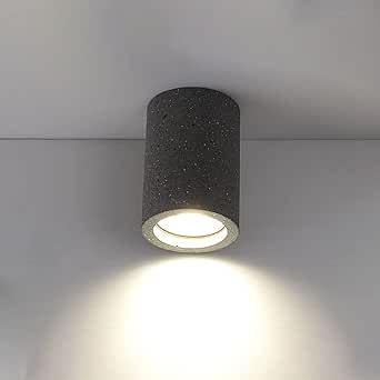 Industrial Concrete Downlight Surface Mount Loft Ceiling Cement Light ...