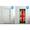Amazon.com: Door STICKER British flag UK banner Great Britain England ...