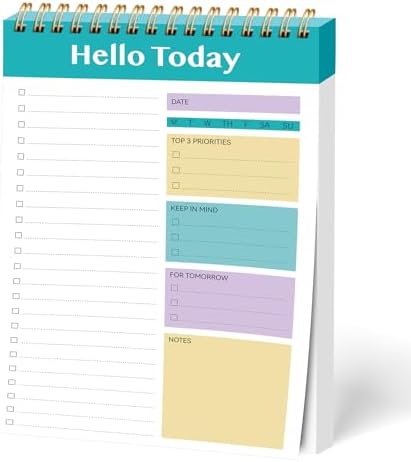 Amazon.com : to-Do Pad 6"x9", 80 Sheets Per Pad : Office Products