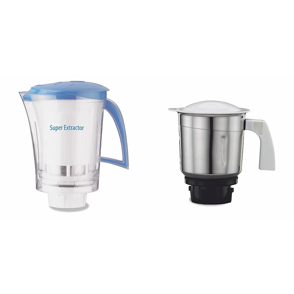 Buy Preethi Super Extractor MGA-510 1.5-Litre Leaf Jar (Blue) & Preethi ...