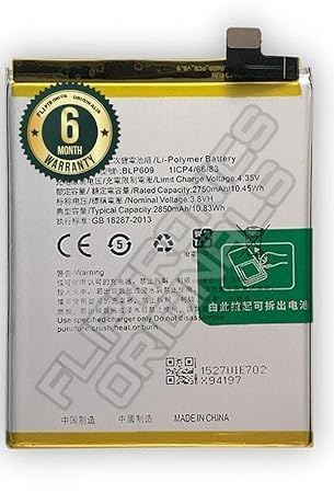FLIPTRONICS ORIGINALS® BLP609 Battery for Oppo R9 / R9 Plus/F1 Plus ...
