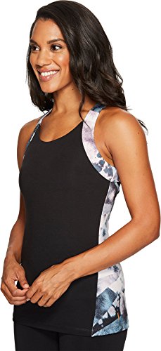 Buy Lucy Women's Sun Salutation Bra Top, Lucy Black/Pink Kiss ...