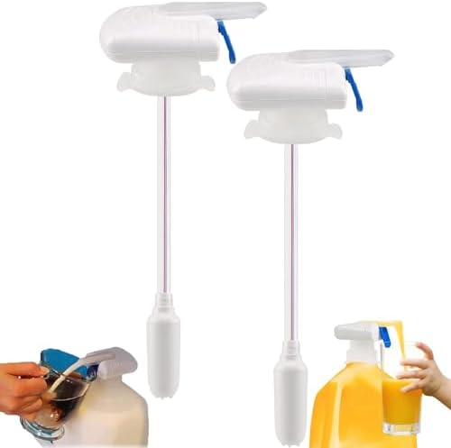 Amazon.com | 2 pack Magic Electric Automatic Fridge Tap Drink Straw ...