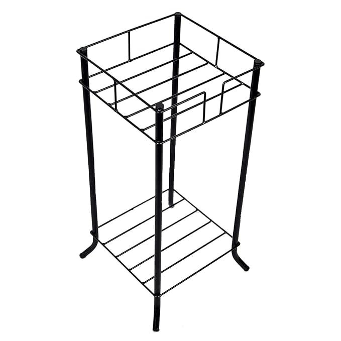 VALKYRIE ART 20 L Square Water Dispenser Stand - Stylish Black Holder ...