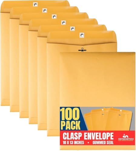 Amazon.com : Quality Park Open-End Catalog Envelopes, Gummed, Brown ...