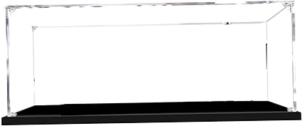 Amazon.com: Acrylic Display Case Dustproof 16x8x6 Inch Clear Display ...