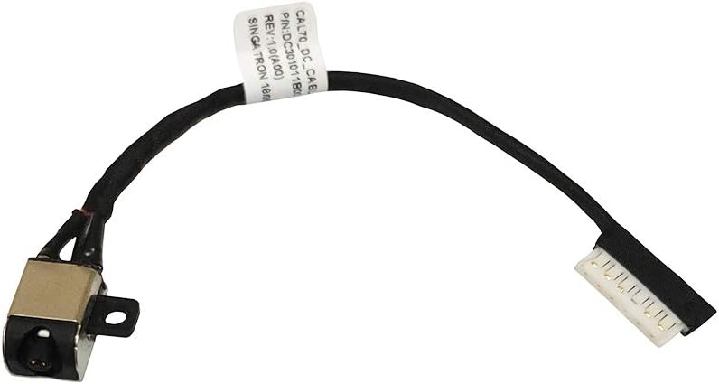 Amazon.com: DC Power Jack Socket Charging Port Cable for DELL Inspiron ...