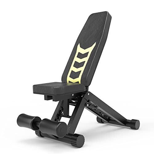 Z ZHICHI Adjustable Weight Bench, Strength Training Benches for Full ...