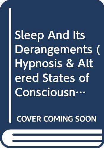 Amazon | Sleep And Its Derangements (Hypnosis & Altered States of ...