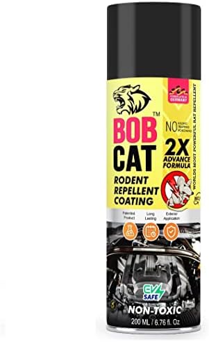 BOB CAT Highly Effective No Entry Rat Repellent Spray for Cars | 2X ...