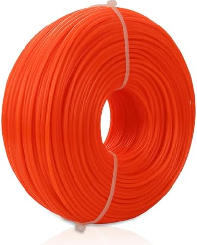 CHRORINE Strimmer Line Wire Cord 2.4mm x 100m Round Nylon Trimmer Line ...