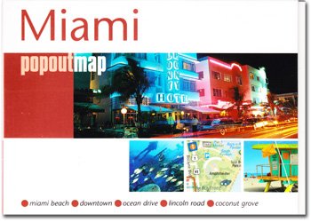Amazon.com : Miami, FL PopOut Map : Wall Maps : Office Products