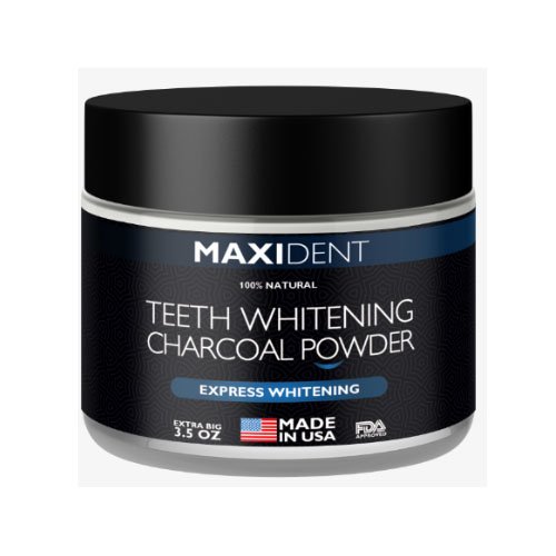 Amazon.com : Maxident - Activated Carbon Teeth Whitening Powder ...