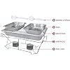 Amazon.com: 24 Piece Party Serving Kit Includes Chafing Dish Buffet Set ...