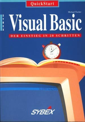 Amazon.co.jp: QuickStart Visual BASIC. Der Einstieg in 20 Schritten : Tischer, Michael: 本