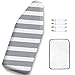 Amazon.com: 12.5 x 30 Inch Mini Ironing Board Cover with Iron Cover and ...