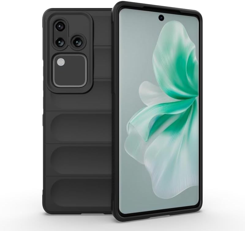 Prime Retail Liquid Silicon Back Cover Case for Vivo V30/V30 Pro 5G ...