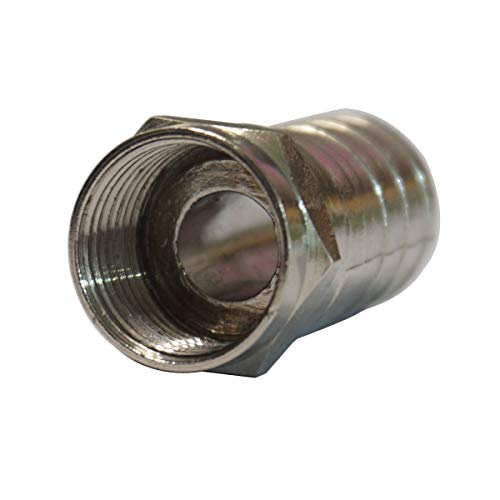 Snapklik.com : RG6 Coaxial Crimp Connector For Permanent Coaxial Cable ...