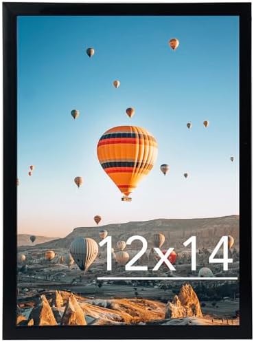 Amazon.com - NAOKBOEE 12x14 Picture Frame in Black, Photo Frames with ...