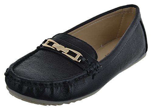 Buy VENUS STEPS Women's Black Loafers - 9 UK at Amazon.in