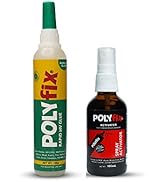 Polyfix High Viscosity Cyanoacrylate Instant Glue and Spray Activator ...