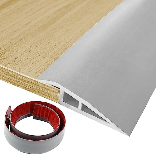 3.3Ft Self-Adhesive Floor Transition Strip, 1/2''~3/5'' Height Carpet ...