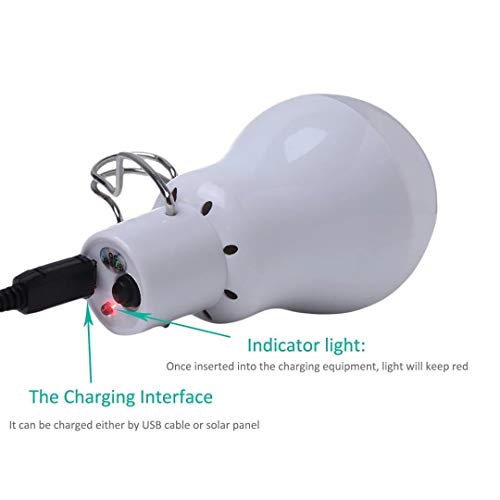 (50% OFF) Rechargeable Solar LED Light Bulb $15.50 - Coupon Code ...