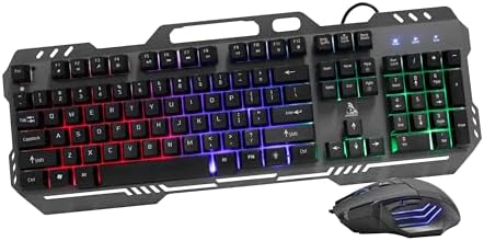 Amazon.in: Buy ZEBRONICS Optimus Gaming Keyboard & Mouse Combo, Braided ...