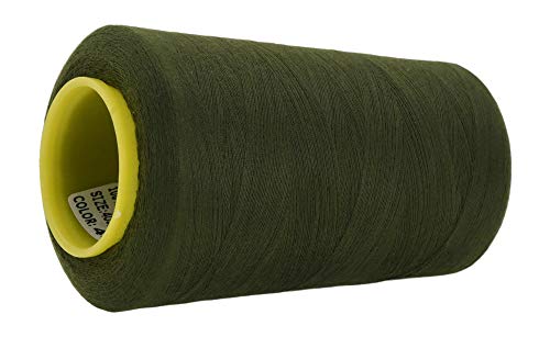 Snapklik.com : All Purpose Sewing Thread Spools - Olive Green Serger ...
